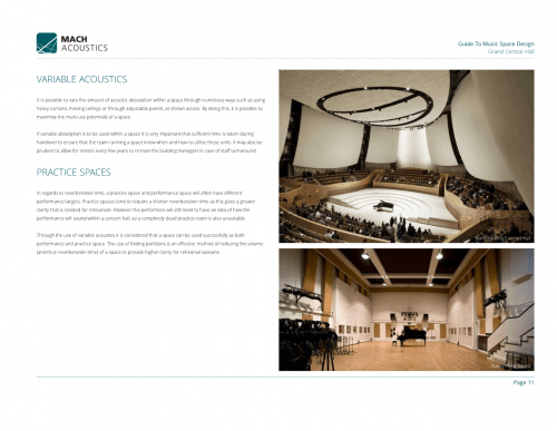Grand Central Hall - Guide to Music Space Design - MACH GROUP